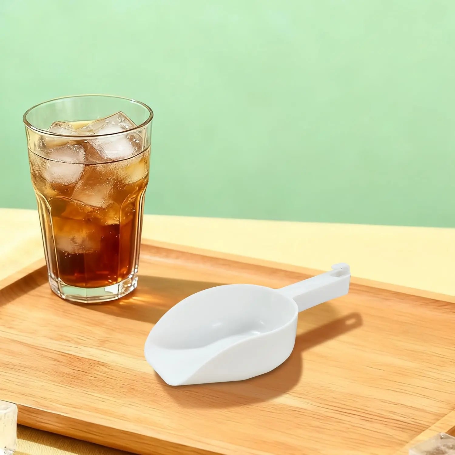 Mini Ice Cube Scoop 6 OZ, Small ice scoops for Ice Maker Machine – GSEICE